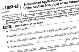 What Is Form 1023-EZ? - Foundation Group®